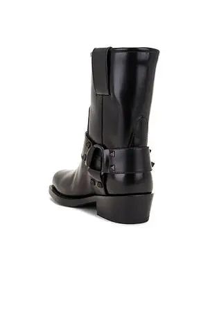 Valentino Garavani Rockstud Biker Boots