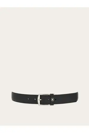 FERRAGAMO Reversible And Adjustable Belt - Black