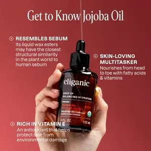 CLIGANIC Organic Jojoba Oil - No Color
