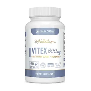 SMNUTRITION Vitex 600mg Capsules - No Color