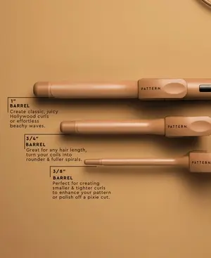 PATTERN The 3-in-1 Interchangeable Curling Iron - No Color