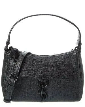 Rebecca Minkoff Rebecca Minkoff Megan Mini Leather Shoulder Bag - Black