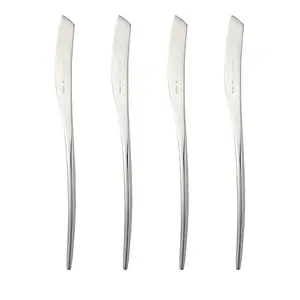 VIETRI Natura Spreaders, Set Of 4 - Silver