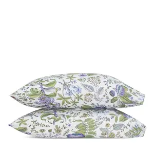 MATOUK Pomegranate Linen Pillowcase Set, Standard Exclusive - Lilac