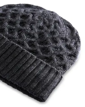 Bloomingdale'S Wool & Cashmere Cable Knit Beanie