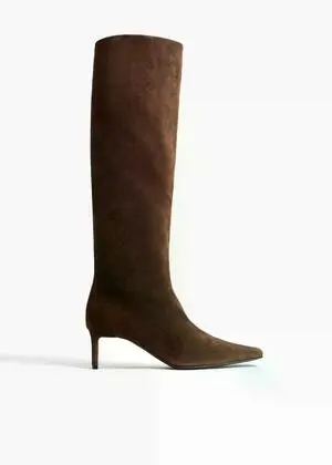 Khaite Ona Knee-high Boots - Ebano