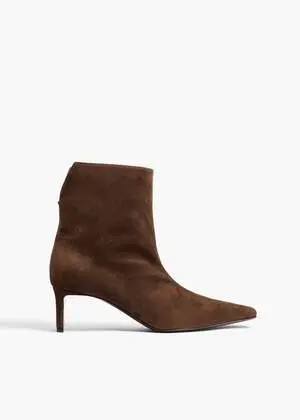 Khaite Ona Ankle Boots - Ebano