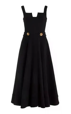Alexis Fiore Wool Midi Dress