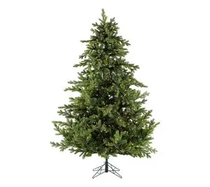 FRASER HILL FARM 7.5-ft. Foxtail Pine Christmas Tree With Whit - One-color