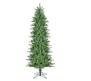 FRASER HILL FARM 6.5-ft. Carmel Pine Artificial Christmas Tre - One-color