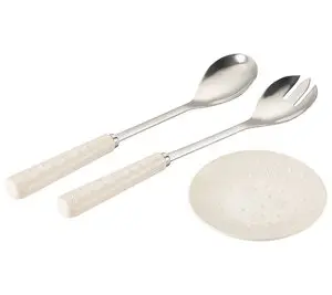 TEMP-TATIONS Seasonal Set Of Utensils With Spoon Rest - One-color