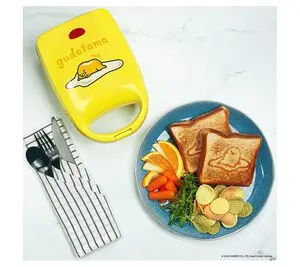 UNCANNY BRANDS Gudetama Single Sandwich Maker