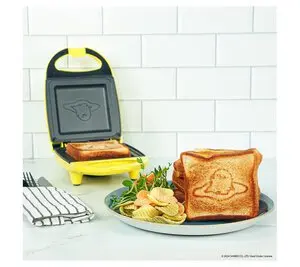 UNCANNY BRANDS Gudetama Single Sandwich Maker