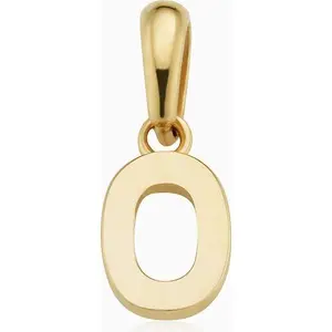 ORADINA 14k Gold My Number Charm Pendant - Number 9
