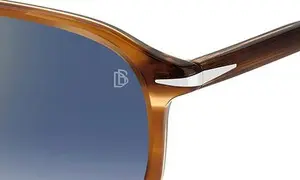 DB EYEWEAR BY DAVID BECKHAM 58mm Aviator Sunglasses