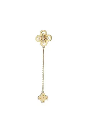 Tory Burch Kira Clover Front/back Drop Earrings