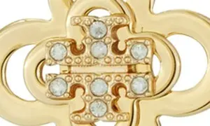 Tory Burch Kira Clover Front/back Drop Earrings
