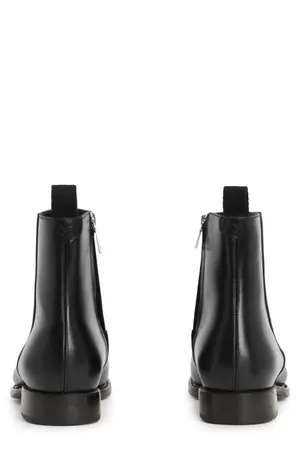 John Varvatos Regent Zip Ankle Boot - Black