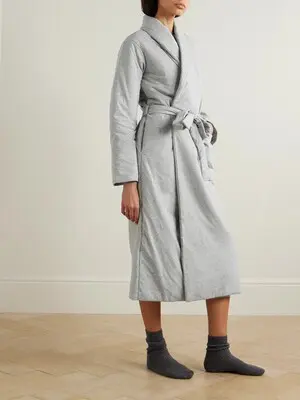 Skin Oasis Organic Cotton-jersey Robe