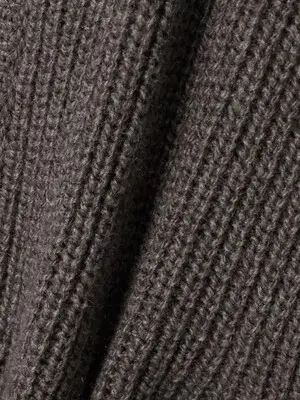 Rick Owens Headon Knitted Cashmere And Wool-blend Turtleneck Bodysuit