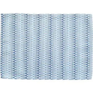 Anaya Summer Twist Indoor Outdoor Placemat - Blue