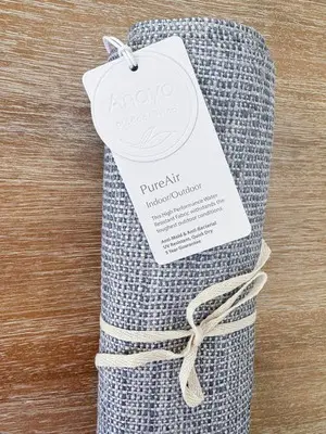 Anaya Seaside Smooth Indoor Outdoor Table Runner