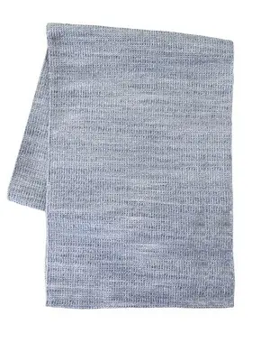 Anaya Seaside Smooth Indoor Outdoor Table Runner - Indigo