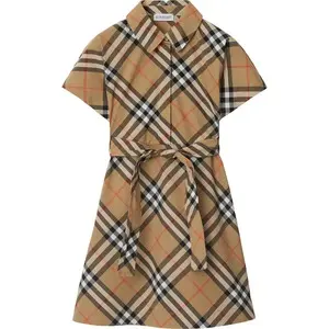 Burberry Tie Detailed Day Dresses