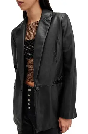 ALLSAINTS Deri Leather Blazer