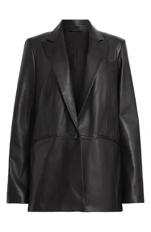 ALLSAINTS Deri Leather Blazer