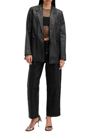 ALLSAINTS Deri Leather Blazer
