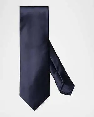 Eton Eton Silk Satin Neck Tie Navy
