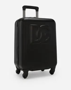 Dolce & Gabbana Embossed Logo Hard Case Trolley