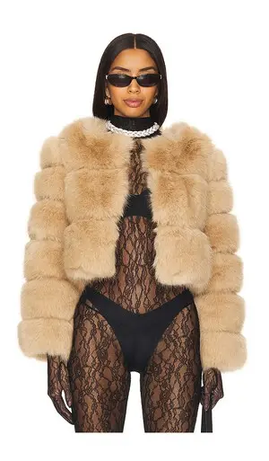 Line & Dot Fur Outerwear For Women