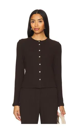 Donni. Sweater Rib Cardigan