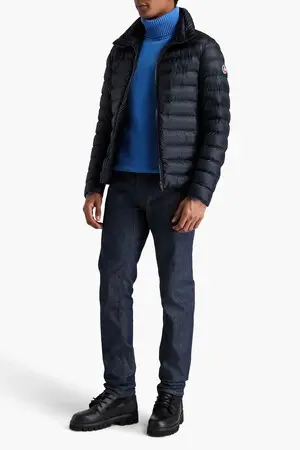 Fusalp Lucho Stretch Jersey Paneled Quilted Shell Jacket - Navy