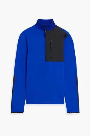 Aztech Mountain Shell-paneled Fleece Base Layer - Royal Blue