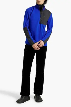 Aztech Mountain Shell-paneled Fleece Base Layer - Royal Blue