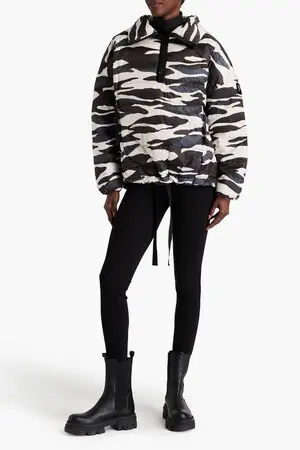 HOLDEN Quilted Camouflage-print Down Jacket