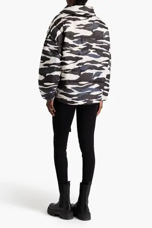 HOLDEN Quilted Camouflage-print Down Jacket