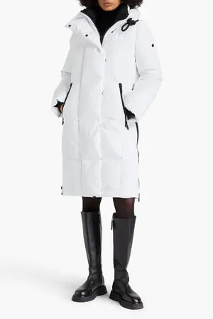 Goldbergh Quilted Shell Hooded Coat