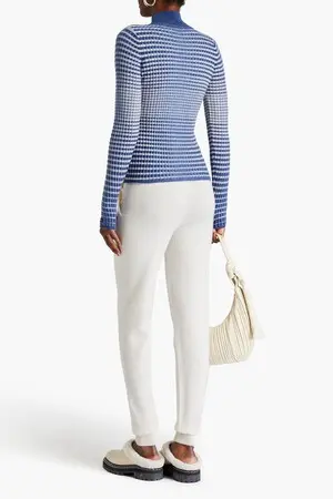 Cordova Valaisse Marled Merino Wool Turtleneck Sweater
