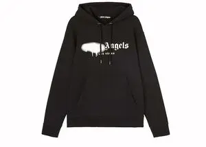 Palm Angels Las Vegas Sprayed Hoodie - Black