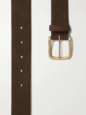 Anderson & Sheppard 3.5cm Suede Belt
