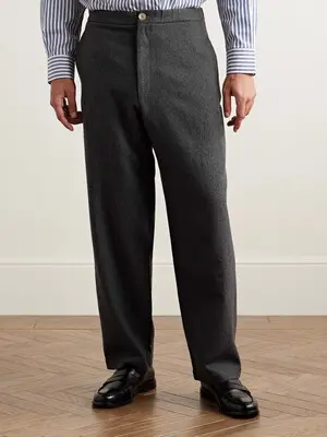 FEDERICO CURRADI Straight-leg Wool Trousers