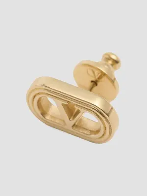 Valentino Garavani Ovalette Metal Earrings