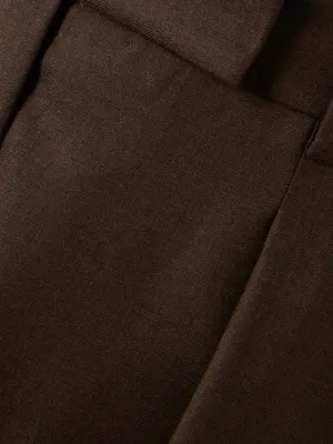Loro Piana Wool-crepe Wide-leg Pants