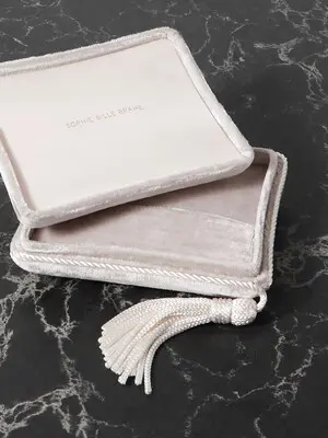 Sophie Bille Brahe Velvet Jewelry Box