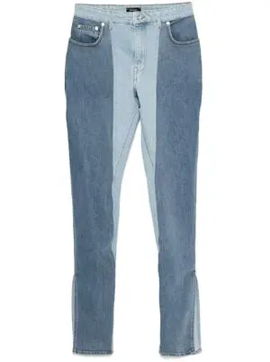 MUGLER Bi-color Skinny Jeans