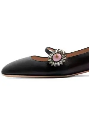 Valentino Garavani Mary-jane Ballet Flats - Black
